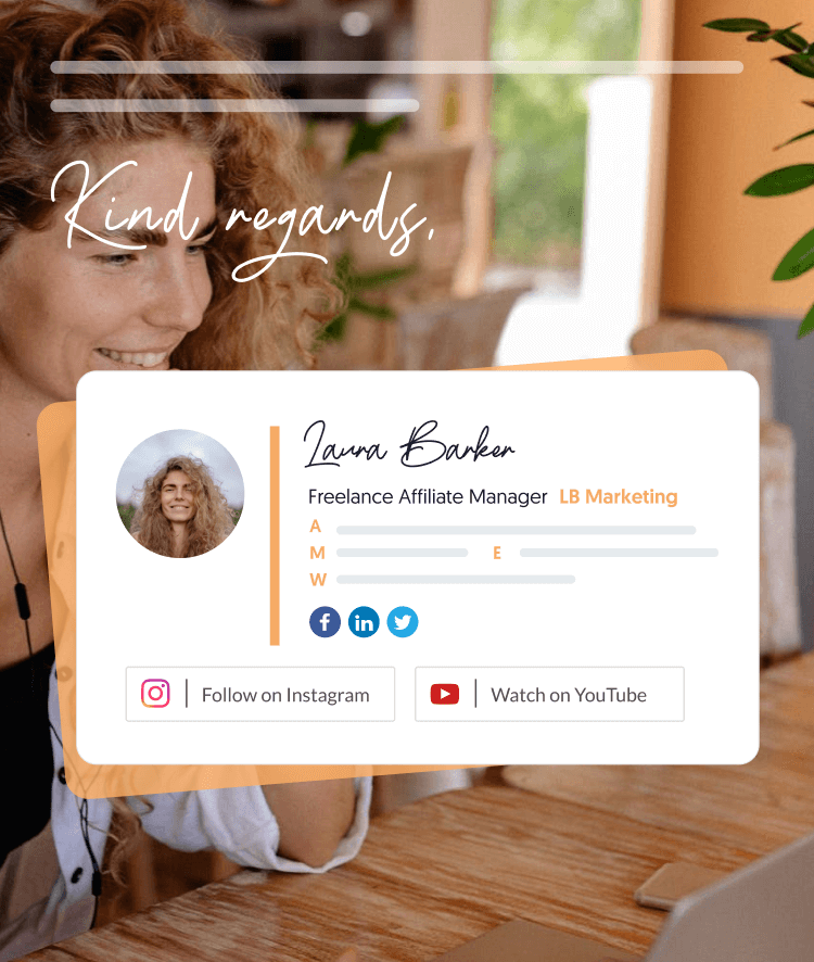 Blogger email signature - Look good & generate traffic