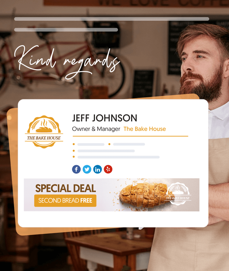 Best owner and founder email signature examples