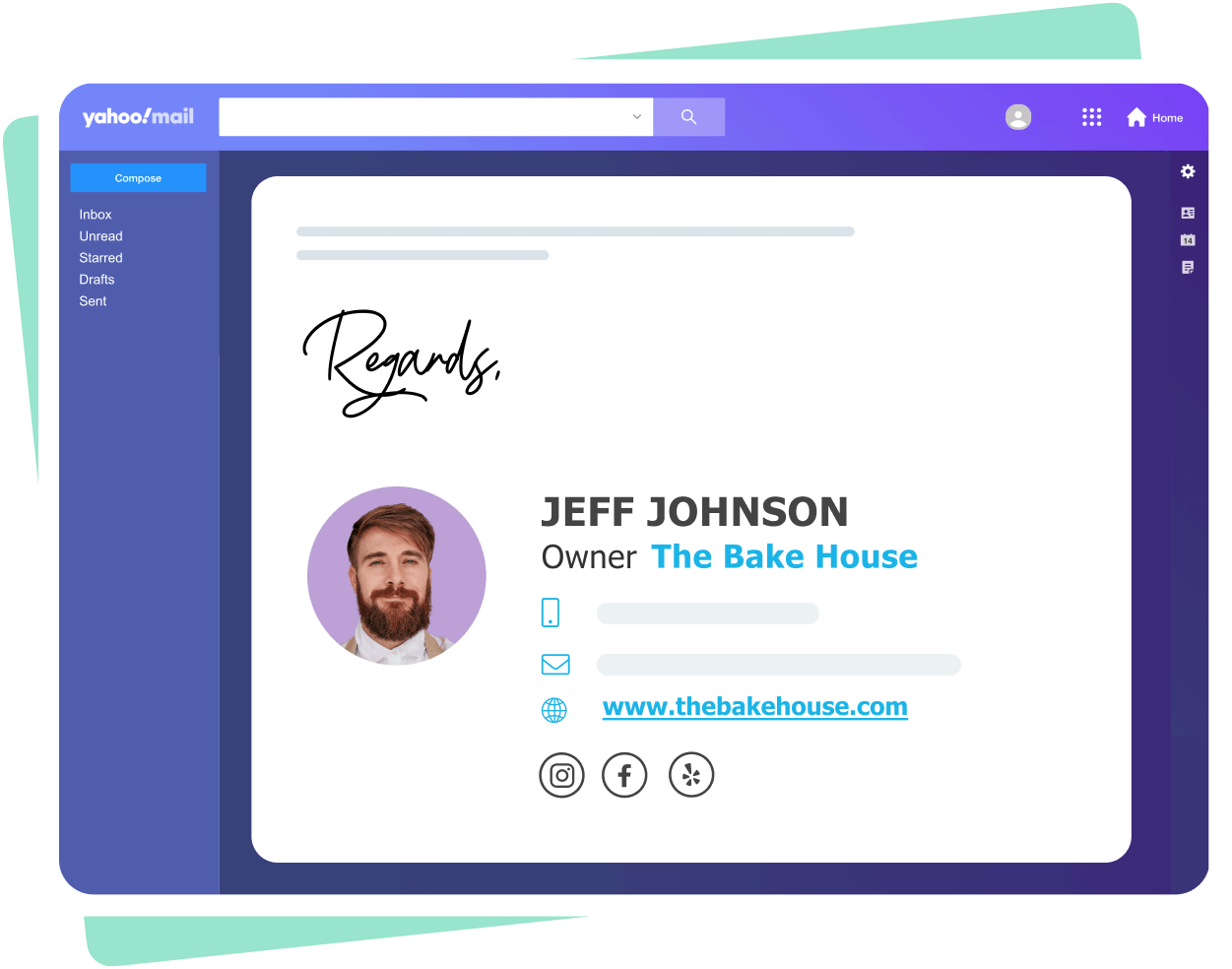 Add a hyperlink email signature in Yahoo (1-min guide)