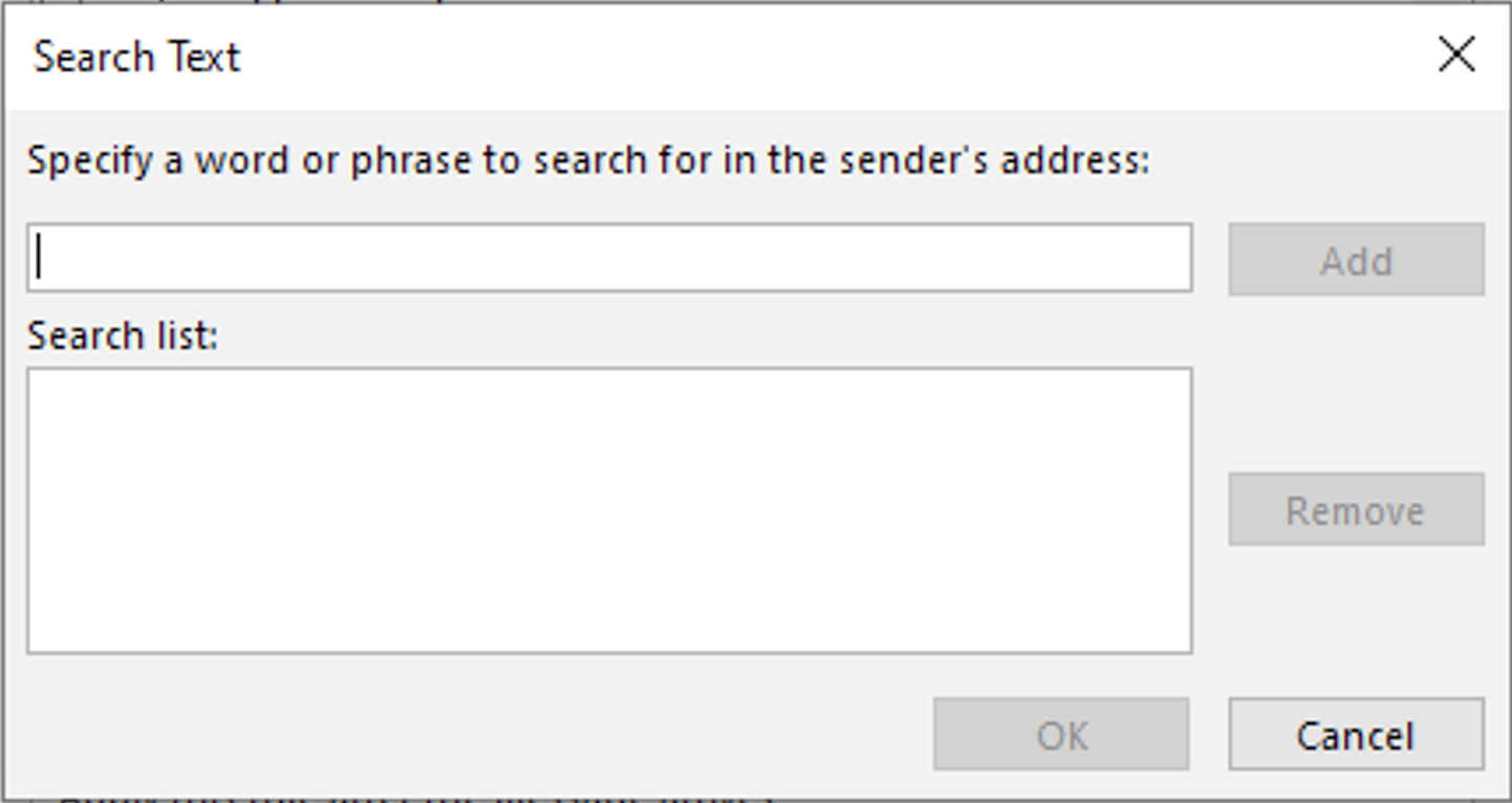 Organize outlook folders automatically into specific folders