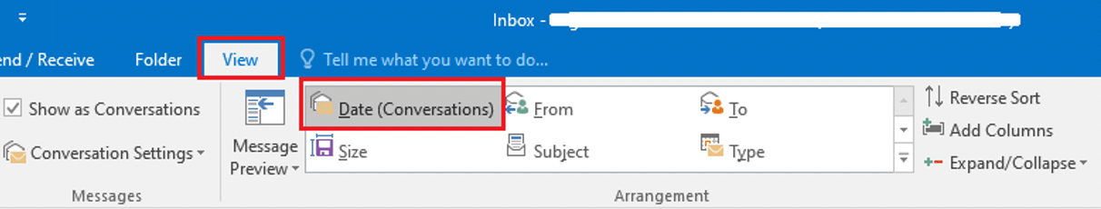 Organize Outlook emails by thread (easy 1-minute guide)