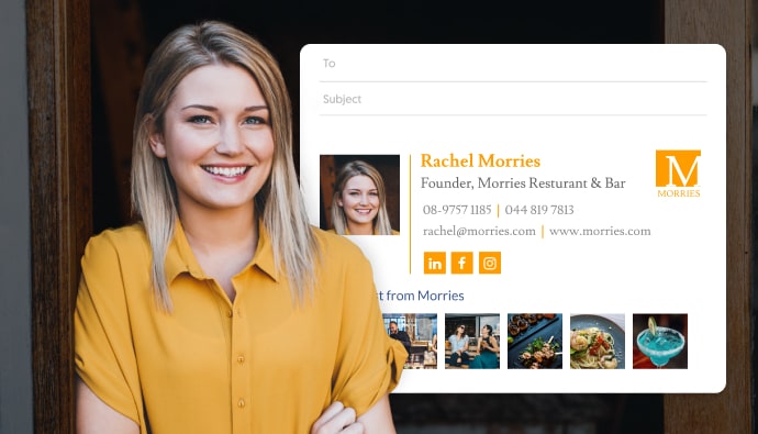38 Pro Email Signature Examples & Free Generator - WiseStamp