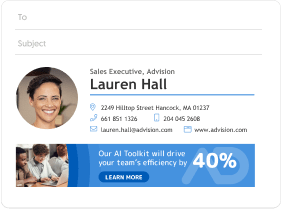 38 Pro Email Signature Examples & Free Generator - WiseStamp