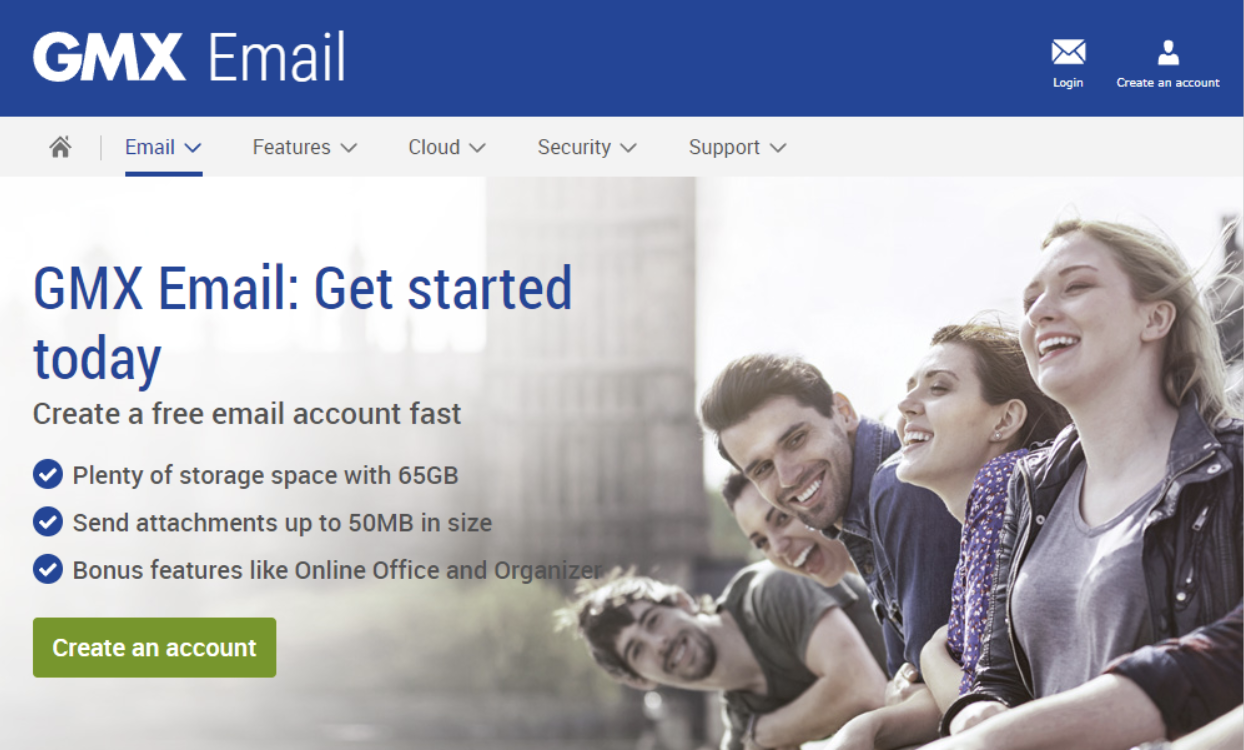 12 most popular FREE email providers