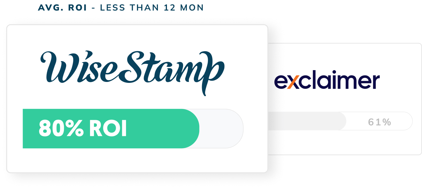 WiseStamp VS Exclaimer Comparison - WiseStamp