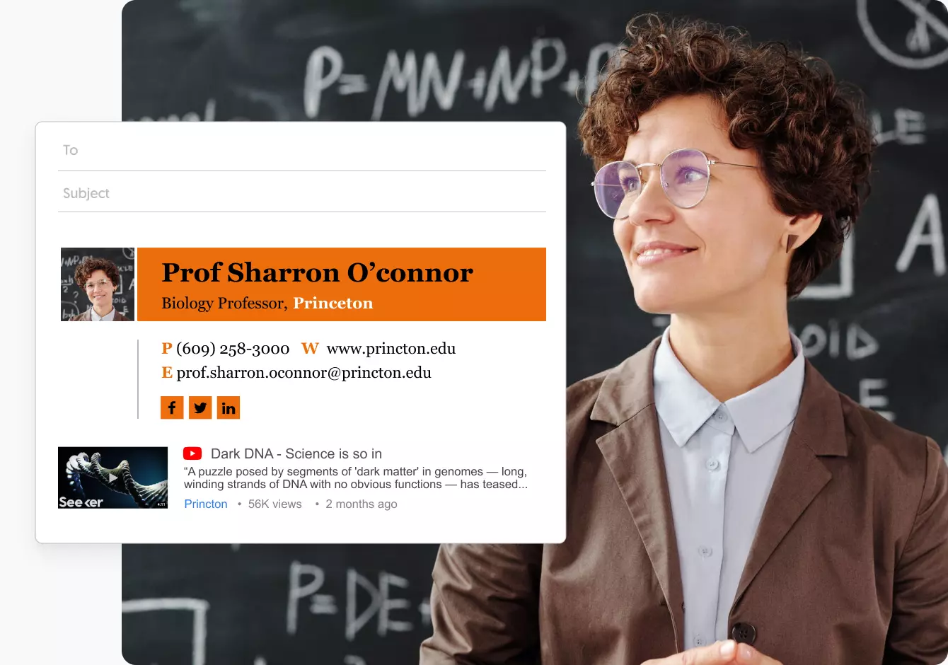 Teacher email signature: what to include for great results