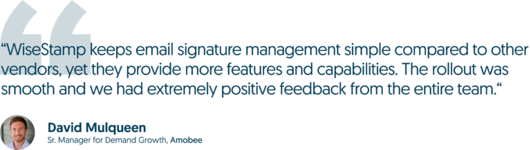 WiseStamp Email signature solutions for every industry