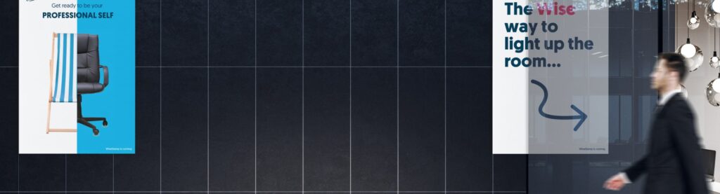 Teaser posters for your office by WiseStamp