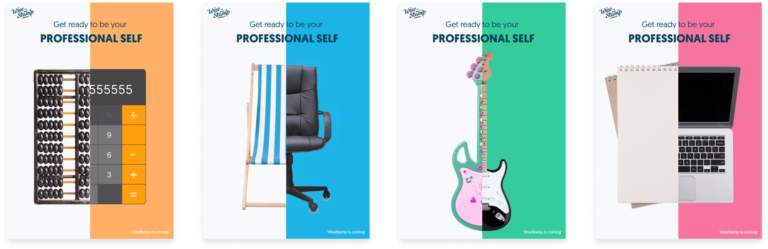 Teaser posters for your office by WiseStamp