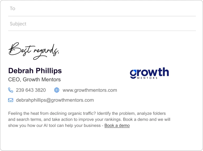 Best CEO & executives email signature examples & templates